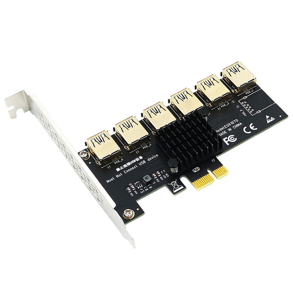 Переходная плата PCI Express, переходная плата PCIe от 1 до 6 слотов ...