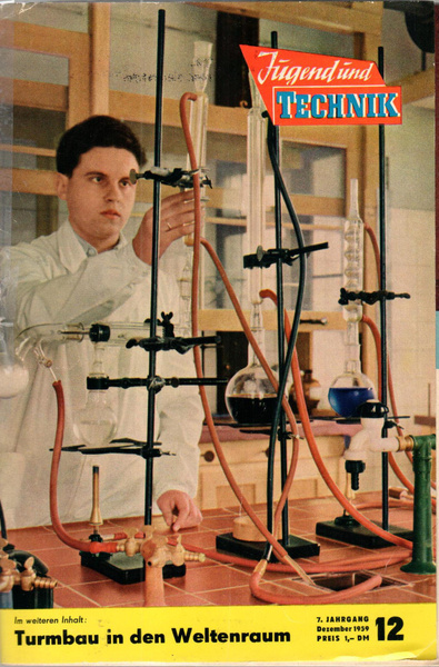 Журнал Jugendund technik №12 1959 (на немецком языке) - купить с доставкой по выгодным ценам в ...