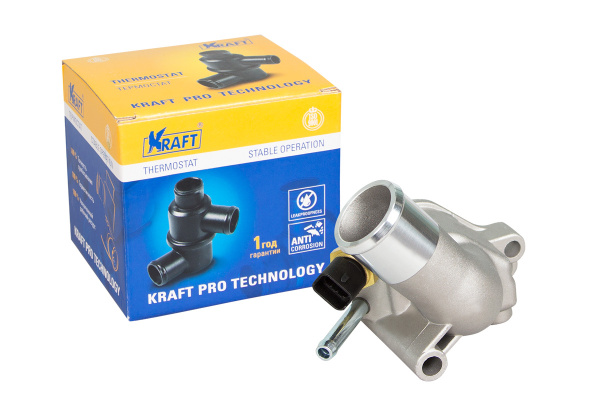 Термостат Opel Astra H (04-) 1.8i (92C) - Kraft арт. KT019526;KT019526 ...