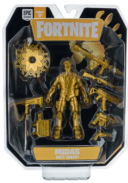 Fortnite - Фигурка Midas - Gold с аксессуарами (HD) - купить с ...