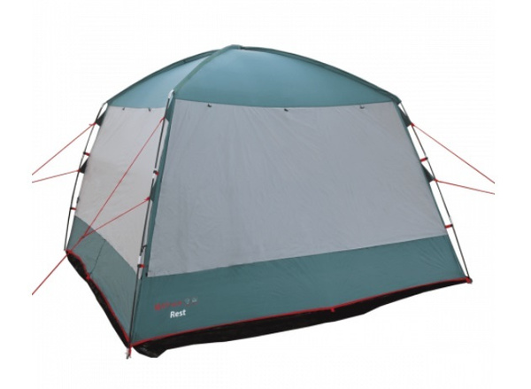Шатер кемпинговый BTrace Rest Зел/Серый купить на OZON по низкой цене (549803955)