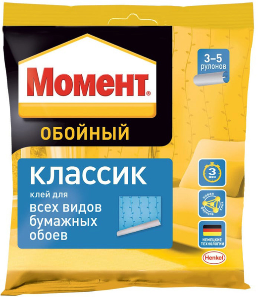 Клей для обоев Момент Обойный клей_, 100 г. - купить по доступной цене ...