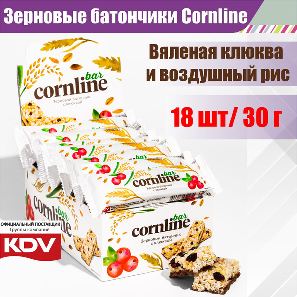 Вопросы и ответы о Батончик из цельных злаков KDV "Cornline" батончики ...