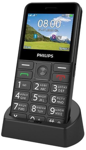 Мобильный телефон PHILIPS E207 Xenium Black купить на OZON по низкой ...