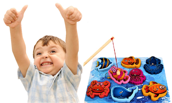 Деревянная рыбалка/морские друзья/головоломка/сортер/пазл/настольная ...