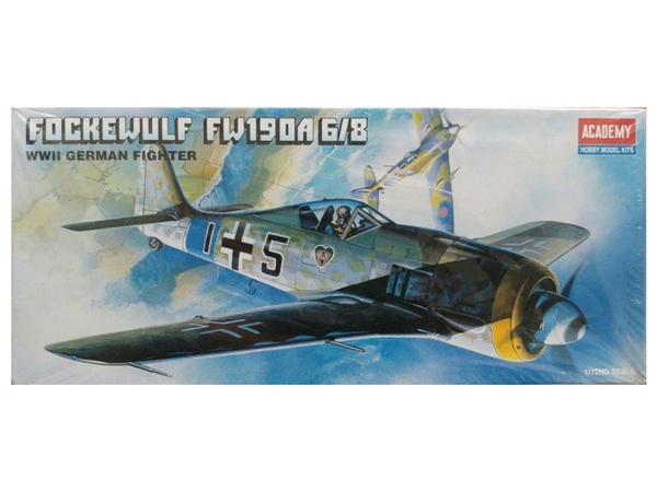 12480 Academy Немецкий самолёт Focke-Wulf Fw190A-6/8 (1:72) - купить с ...