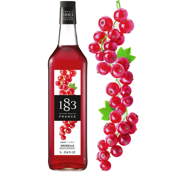 Сироп для коктейлей, лимонада, чая, напитков, десертов и выпечки Красная Смородина, 1 л, Мезон ...