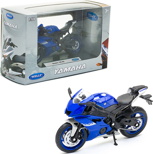 Модель коллекционная Мотоцикла 1:18 YAMAHA YZF-R6 Welly - купить с ...