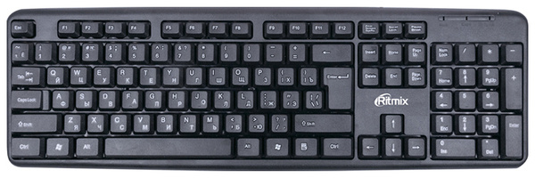 Мембранная клавиатура Ritmix RKB-103 USB купить по низкой цене: отзывы, фото, характеристики в ...