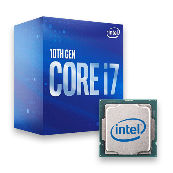 Процессор Intel CM8070104498106 Core i7 10-го поколения, OEM (без кулера), 8 яд., 2.9 ГГц купить ...
