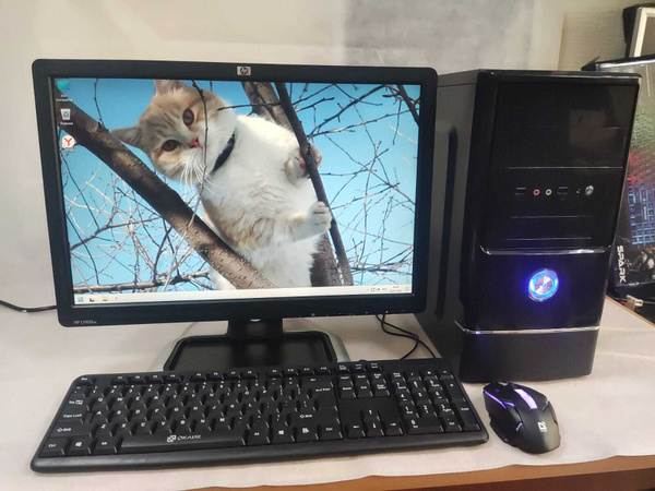 Моноблок 19" Компьютерс Компьютер Intel 4 ядра/GT 610/4GB/SSD-128GB ...