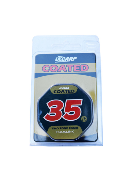 Поводковый материал в оплётке UK Carp 20м. 35Lb Two Tone Camo - купить ...