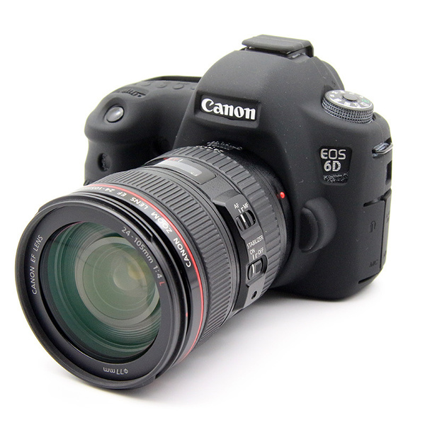 Силиконовый противоударный чехол для фотоаппарата Canon EOS 6D мягкого ...
