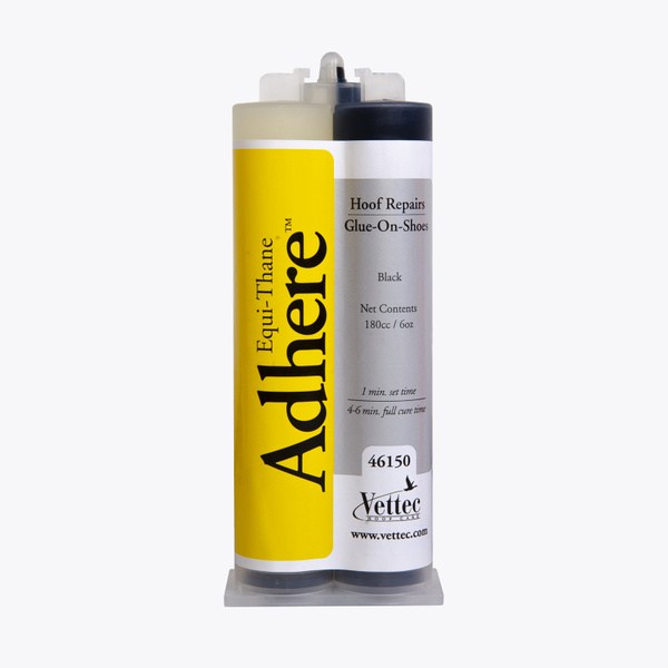 Клей для копыт быстросохнущий Vettec ADHERE Equi-Thane, 180 мл, черный ...