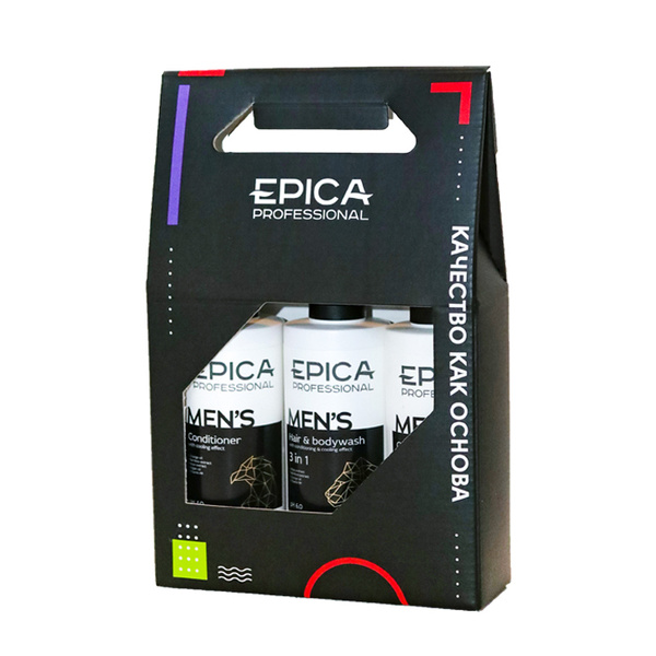 Epica Professional MENS - Набор (шампунь 250 мл + кондиционер 250 мл ...