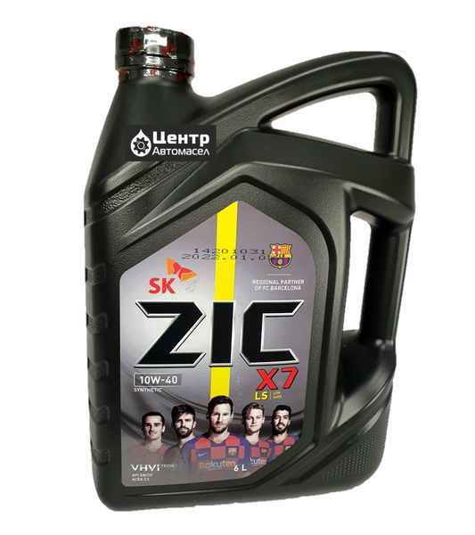 Масло моторное ZIC 10W-40 Синтетическое - купить в интернет-магазине ...