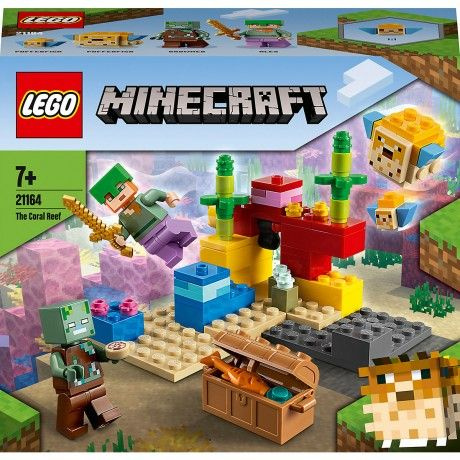 LEGO Minecraft 21164 Das Korallenriff ЛЕГО Коралловый риф - купить с ...