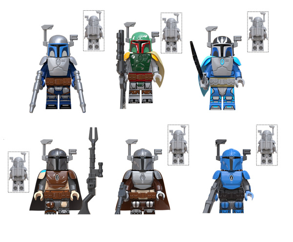 Набор минифигурок Star Wars Мандалорцы / совместимы с конструкторами ...