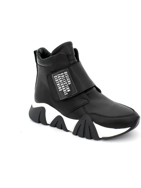 Ботинки Женский Ascalini черный, размер 42 Демисезон 8 Стандартный средний (до 9 см) Россия ...