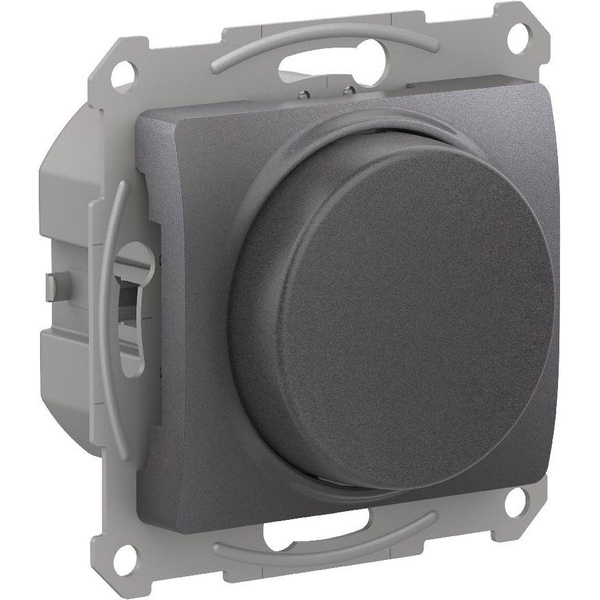 Диммер встраиваемый Schneider Electric Glossa 400 Вт цвет графит ...