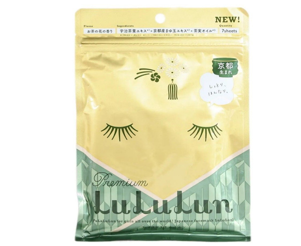 LuLuLun Маска для лица Цветы Чая из Киото Premium, 130 г - купить с ...