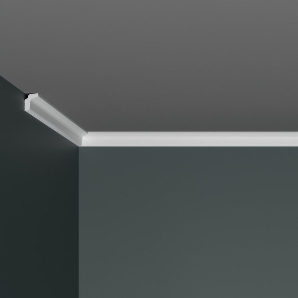 Плинтус потолочный M-25 25х20х2000мм - купить с доставкой по выгодным ...