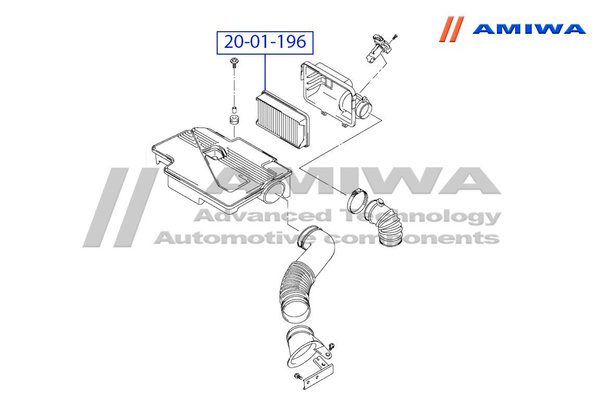 ФИЛЬТР ВОЗДУШНЫЙ MICROFIX 2001196 AMIWA купить на OZON по низкой цене ...