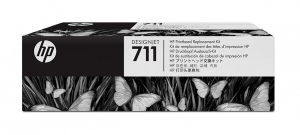 Печатающая головка HP 711, C1Q10A для HP DesignJet T120, T520 купить по ...