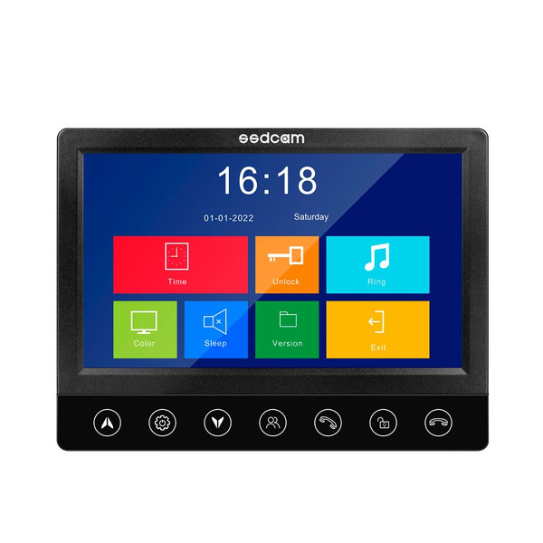 Видеодомофон SSDCAM SD-730L, 800x480 купить по низким ценам в интернет-магазине OZON (757007891)