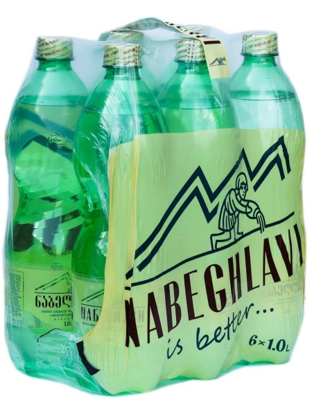 Набеглави Вода Минеральная Газированная 1000мл. 6шт - купить с ...
