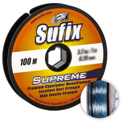 Монофильная леска для рыбалки SUFIX Supreme, 1 шт. по 100 м купить c доставкой на OZON по низкой ...