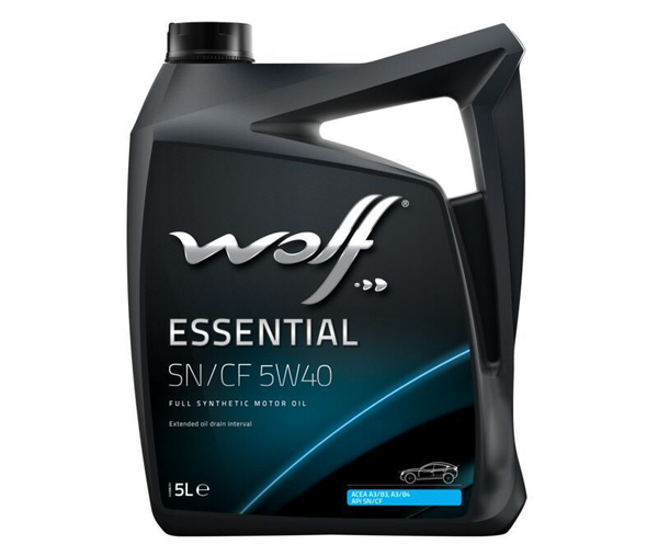 Масло моторное Wolf ESSENTIAL 5W-40 Синтетическое 5 л 1047678 купить c ...