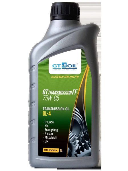 Масло трансмиссионное GT OIL GT TRANSMISSION FF GL-4 75W85 ...
