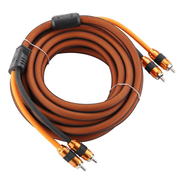 Межблочный кабель DL Audio Phoenix Ferrite Rings RCA 5M (2RCA-2RCA, 5 м ...