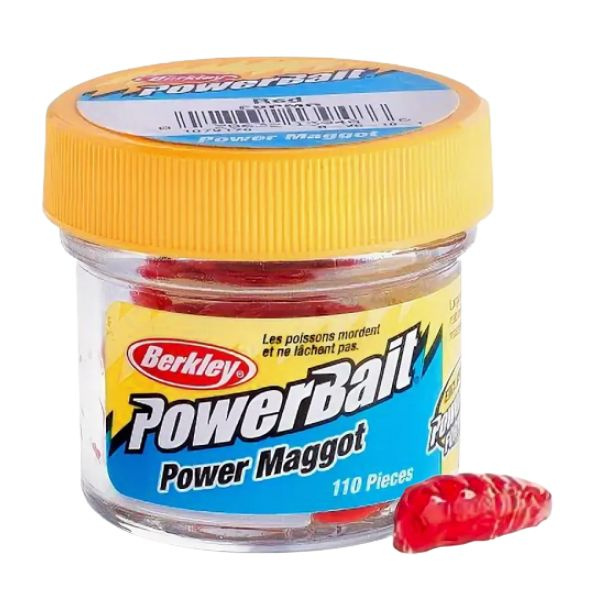Имитация опарыша Berkley Powerbait Power Maggot Red 110 шт. - купить по ...