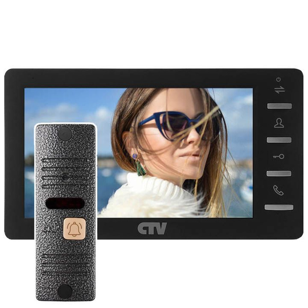 Видеодомофон CTV ctv-dp1701s, 800x480 купить по низким ценам в интернет-магазине OZON (793516287)