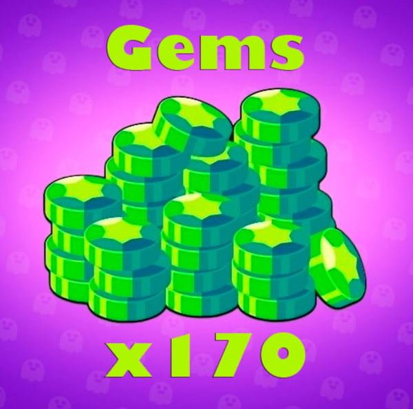 Brawl Stars 170 гемов/gems купить по низкой цене с доставкой в интернет ...