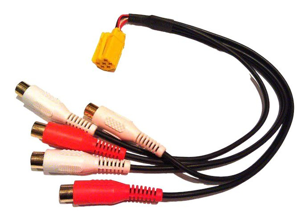 Переходник AUX mini ISO x 5RCA гнездо IS-312(GS-301) купить на OZON по ...