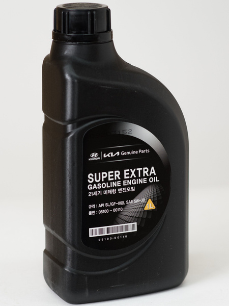 Масло моторное Hyundai SUPER EXTRA GASOLINE 5W-30 Полусинтетическое 1 л ...