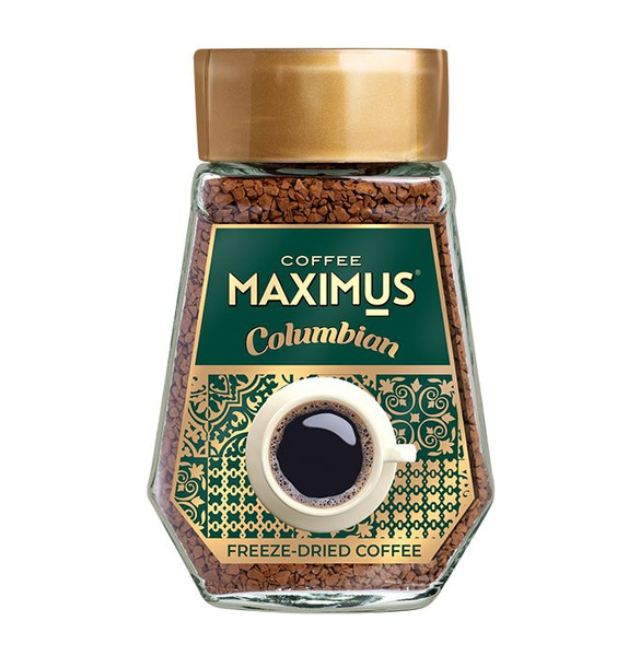 MAXIMUS Кофе растворимый Сублимированный 95г. 1шт. купить на OZON по ...