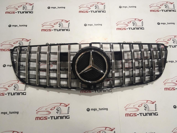 Решётка Mercedes GLS-class x166 GT style - MGS-Tuning арт ...