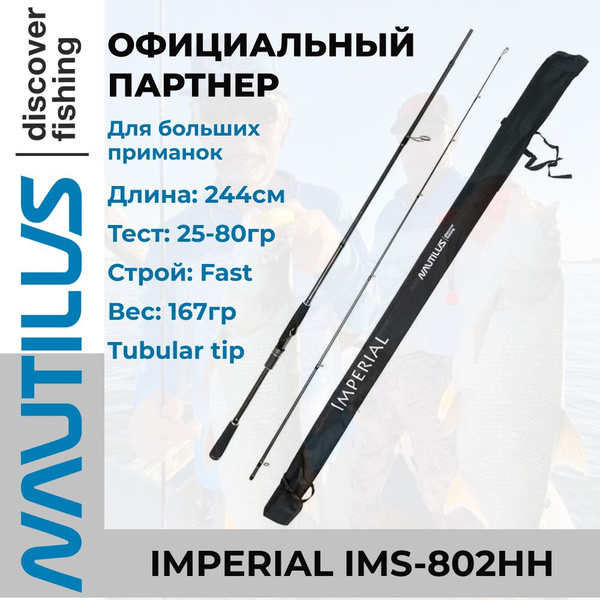 Спиннинг Nautilus Imperial Spinning, от 25 гр купить по выгодным ценам ...