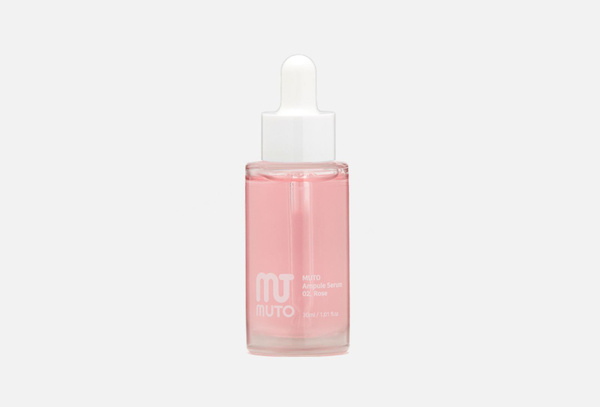 Сыворотка для лица с розовой водой muto amplue serum 02. rose - купить ...