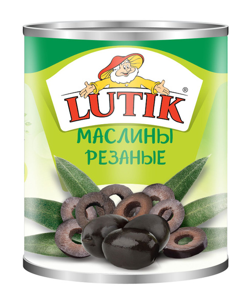 Маслины LUTIK резаные консервированные, 3100мл - купить с доставкой по ...