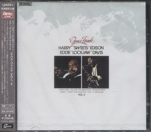 Audio CD EDISON, HARRY/ DAVIS, EDDIE "LOCKJAW" - OPUS FUNK VOL.2 (JAP ...