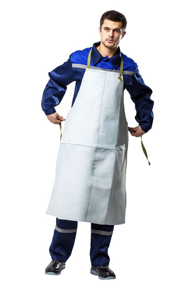 Фартук сварщика 100% натуральная кожа, спилок - купить с доставкой по ...