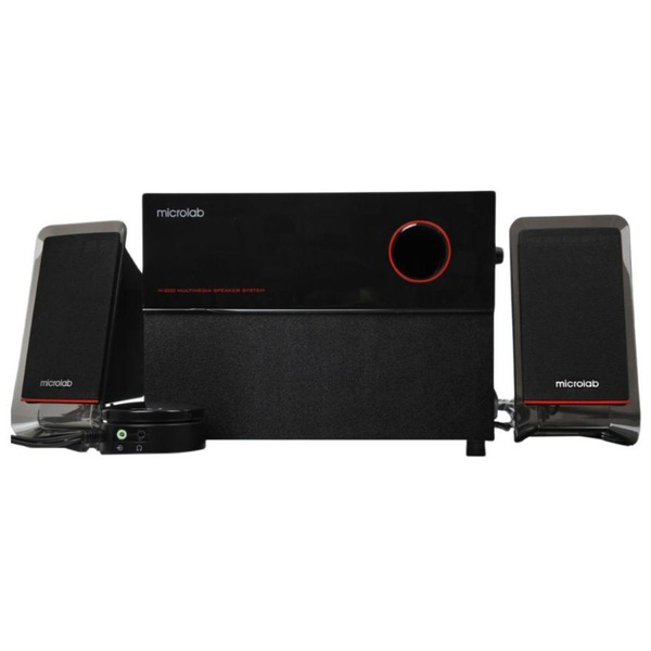 Microlab Акустическая система Microlab M-200, Оригинал, 40 Вт, черный ...