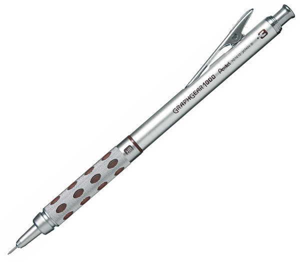 Механический карандаш PENTEL GRAPHGEAR 1000 PG1013 0.3 мм - купить с ...