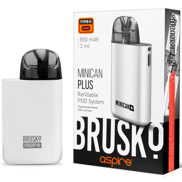 Brusko Minican Plus, 850 mAh, белый - купить с доставкой по выгодным ...