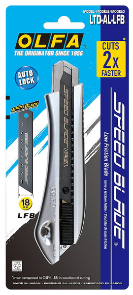 OLFA 18 мм, с сегментированным лезвием, нож (OL-LTD-AL-LFB) - купить по доступной цене в ...
